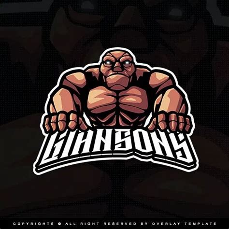 Giansons Logo Overlaytemplate Monster Characters Logo Giant