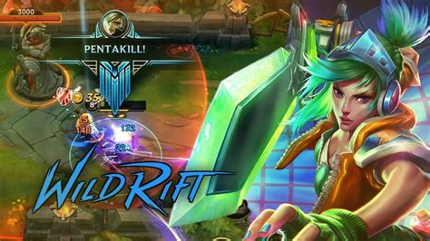 Wild Rift Riven Challenger Gameplay Best Riven Build And Runes Youtube
