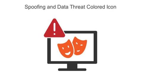spoofing icon powerpoint presentation and slides ppt example slideteam