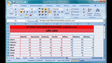 Excel 2007 5 1 1 Seleccionar Filas Celdas Y Columnas YouTube