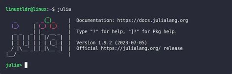 How To Install And Use Julia On Linux