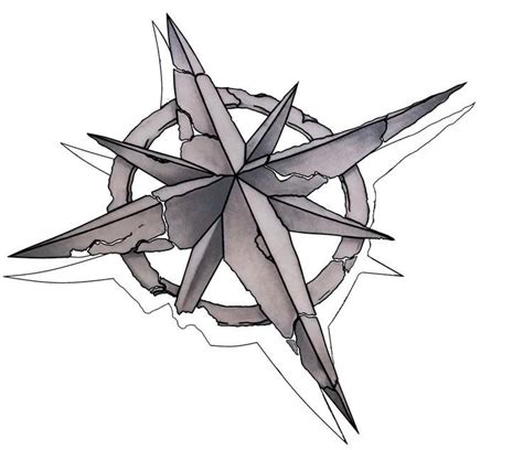 Broken Compass 2 Compass Tattoo Men Sea Tattoo Compas Tattoo
