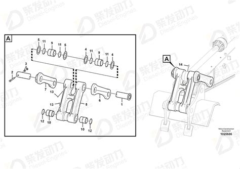 Pin 14670039 Price Volvo Hydraulic Parts Spare Parts Wholesale Diesel