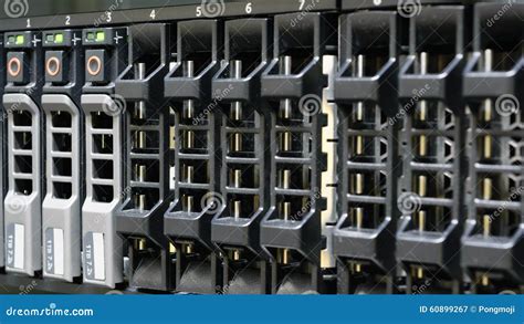 Server And Raid Storage Stock Image Image Of Database 60899267