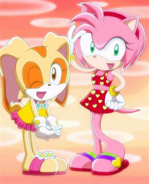Jigsaw Puzzle Cream The Rabbit And Amy Rose On The Beach 143 Pieces