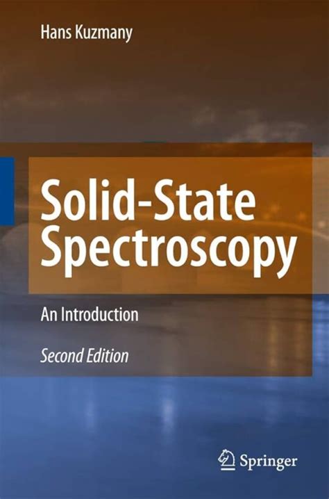 Solid State Spectroscopy De Kuzmany En Pdf Ebook Y Audiolibro