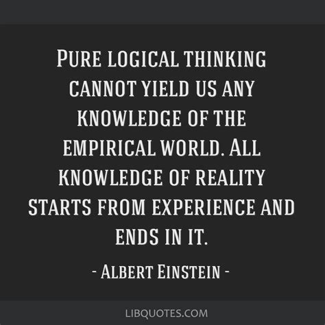 Logical Thinking Quotes