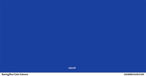 Boeing Blue Colors Brands And Logos