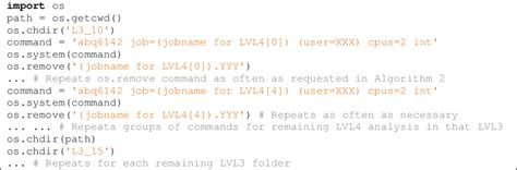 Typical Content For A L3runmexpy Level 3 Submission Script Download Scientific Diagram