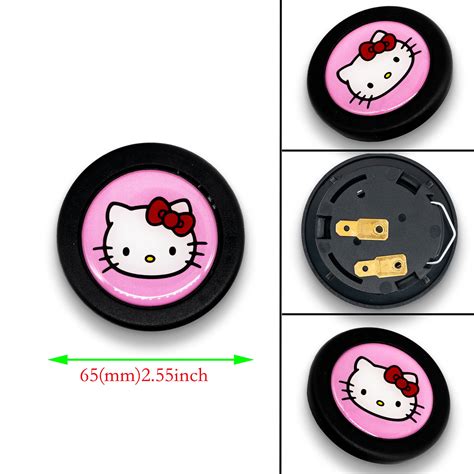 Brand New Universal Anime Hello Kitty Hentai Car Horn Button Etsy
