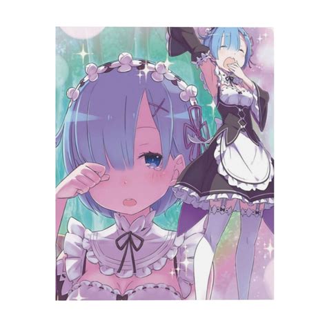 Re Zero Posters Anime Frameless Wall Poster Japan Anime Home Decor For Bedroom Living Room