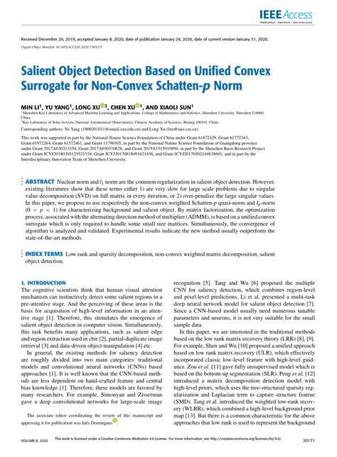 Pdf Salient Object Detection Based On Unified Convex Surrogate For