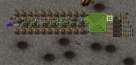 Smallest Green Circuit Factory 24 Beacons 11x33 Full Blue Belt Ups