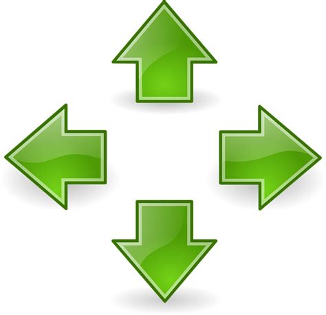 Setas Verde Conjunto · Gráfico Vetorial Grátis No Pixabay