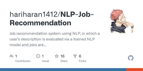 GitHub Hariharan1412 NLP Job Recommendation Job Recommendation System Using NLP In Which A