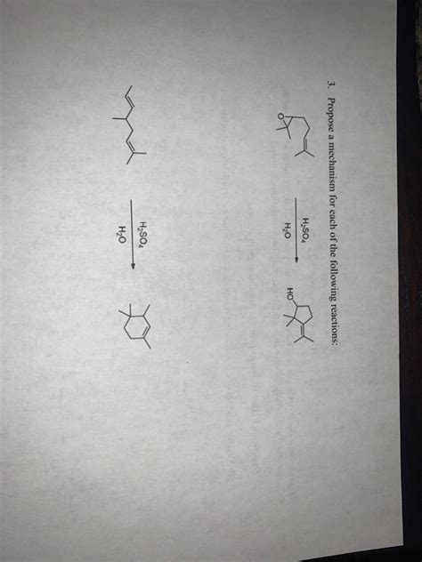 Answered Propose A Mechanism For Each Of The Bartleby