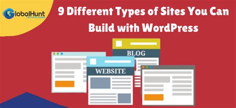 9 different types of sites you can build with wordpress