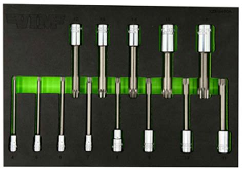 Vmxzns400a 13 Piece 4 Xzn Triple Square Socket Set Wise Auto Tools Llc