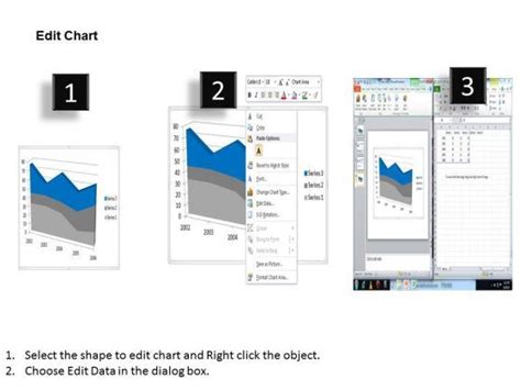 Microsoft Excel Data Analysis D Area Chart Showimg Change In Values PowerPoint Templates