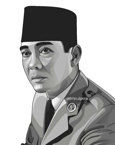 Vector Art Ilustrasi Sejarah Gambar Zentangle Gambar Tokoh