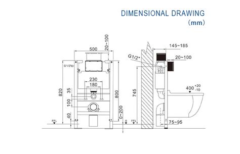 Concealed Cistern With Flush Plate Jabra Sanitary