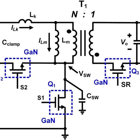 key waveforms of acf converter download scientific diagram
