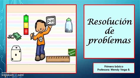 1 básico Resolución de problemas Matemática 17 08 2020 YouTube