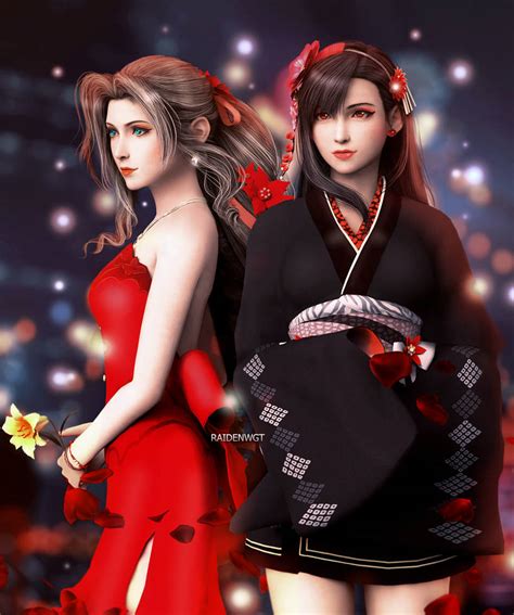 Tifa And Aerith By Raidenwgt On Deviantart