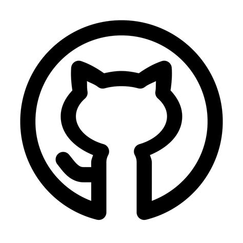 Github Logo White Icons Free Download Svg Png 