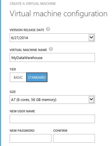 New Vm Images Optimized For Transactional And Dw Workloads In Azure Vm