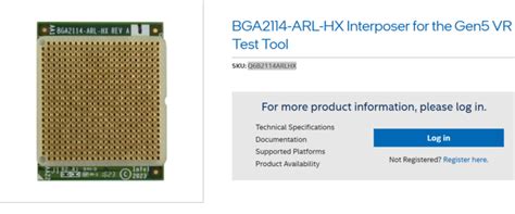 Intel Arrow Lake HX Enthusiast Laptop CPU Test Tool Spotted Comes In BGA Design