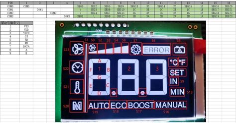 Transflective Segment Ht1621b Alphanumeric Lcd Display Module Uge Electronics Egypt