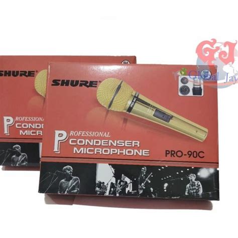 Jual Mic Condensor Shure Pro C Mic Shure Pro C Free Kabel Mic Kabel Shur New Shopee Indonesia