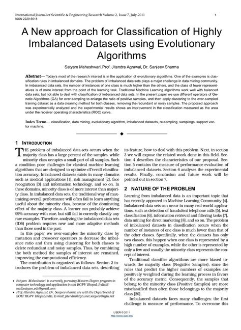 a new approach for classification of highly imbalanced datasets