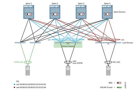 Evpn Lags In Evpn Vxlan Reference Architectures Juniper Networks