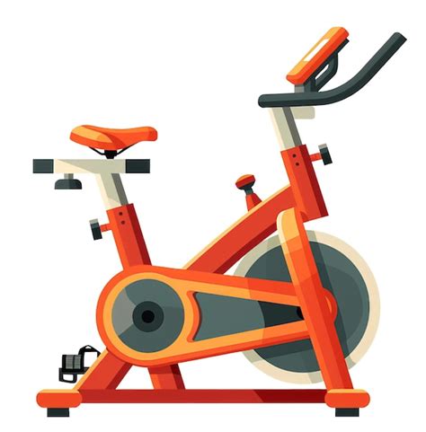 Premium Psd Illustrated Gym Cycle