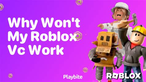 Why Won T My Roblox VC Work Troubleshooting Tips Playbite