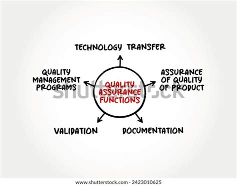 Quality Assurance Functions Mind Map Text Stock Vector Royalty Free 2423010625 Shutterstock
