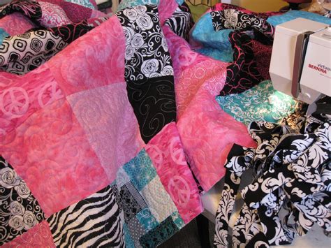 Millies Quilting Dissapearing Four Patch Quilt