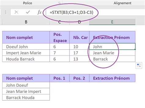 Extraire Une Chaine De Caractères Variable Entre Deux Repères Non
