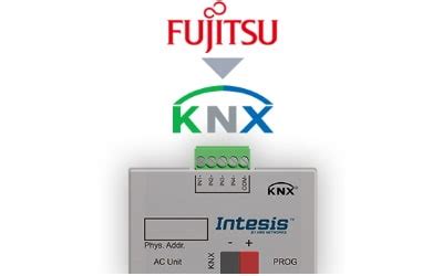 Intesis Fujitsu RAC And VRF To KNX Interface With Binary Inputs To CN
