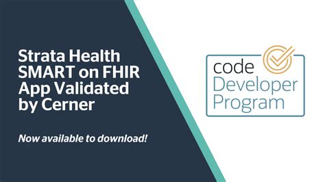 Strata Healths SMART On FHIR App Embedded Within Cerners EHR Strata