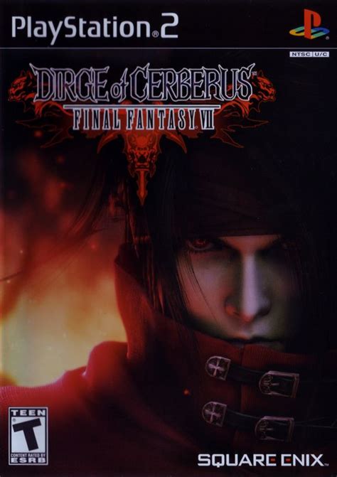 Dirge Of Cerberus Final Fantasy VII 2006 PlayStation 2 Box Cover Art