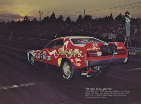 1972 Plymouth Duster Vintage Magazine Article Ad Paula Murphy Funny Car