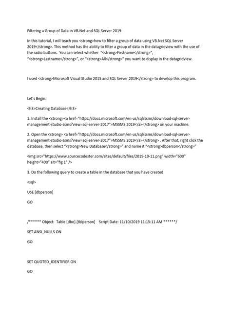 24122019072827filtering A Group Of Data Vb Net And Sql Server 2019 Pdf