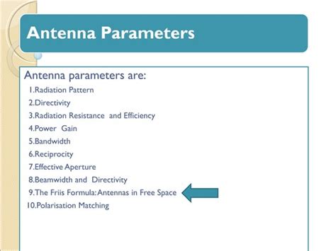 Antenna Parameters