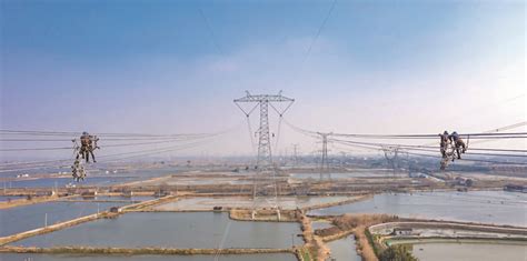 白鹤滩—江苏特高压直流输电工程建设正酣 海门日报