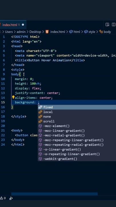 Hover Button In Html Css Coding Webdesign Htmlcss Html Css Techshorts Tech Youtube