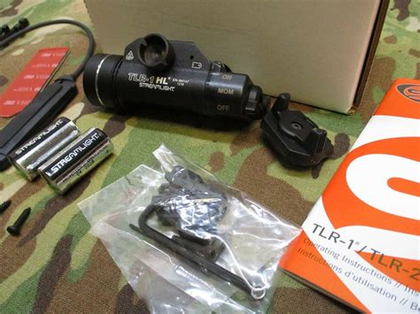 New Streamlight Tlr 1 Hl 800 Lumen Riflepistol Light W Pressure Cable