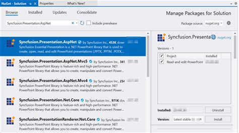Open And Save Presentation In Aspnet Syncfusion